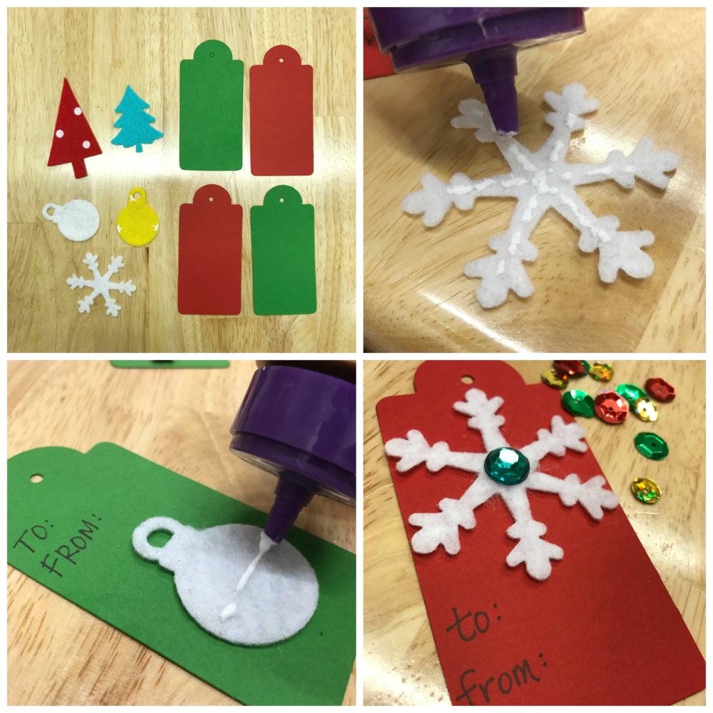 DIY Felt Holiday Gift Tags - Kunin Felt