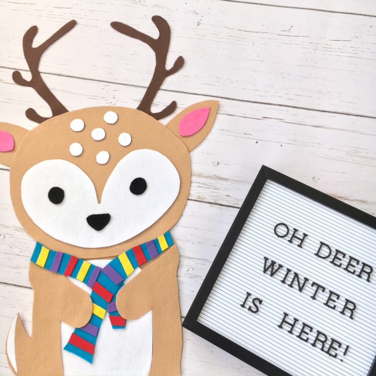 DIY Woodland Deer - Kunin Felt