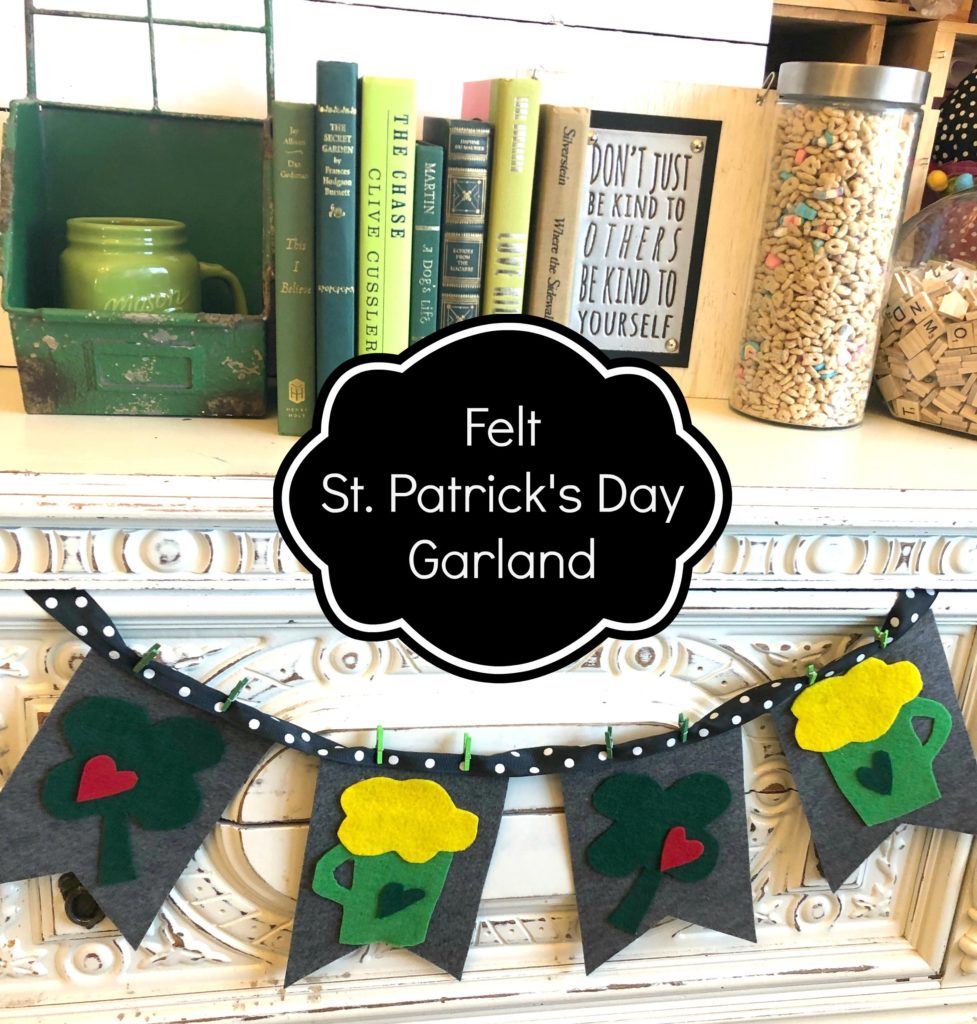 DIY St. Patrick’s Day Felt Garland - Kunin Felt
