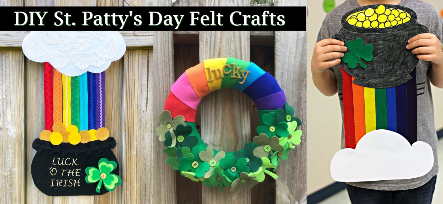 DIY St. Patty's Day Felt Crafts - Kunin Felt