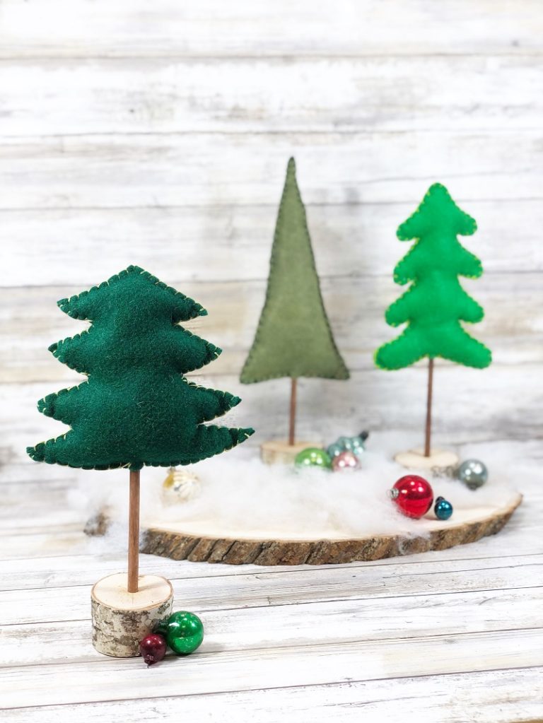 Felt Stuffed Trees - Kunin Felt