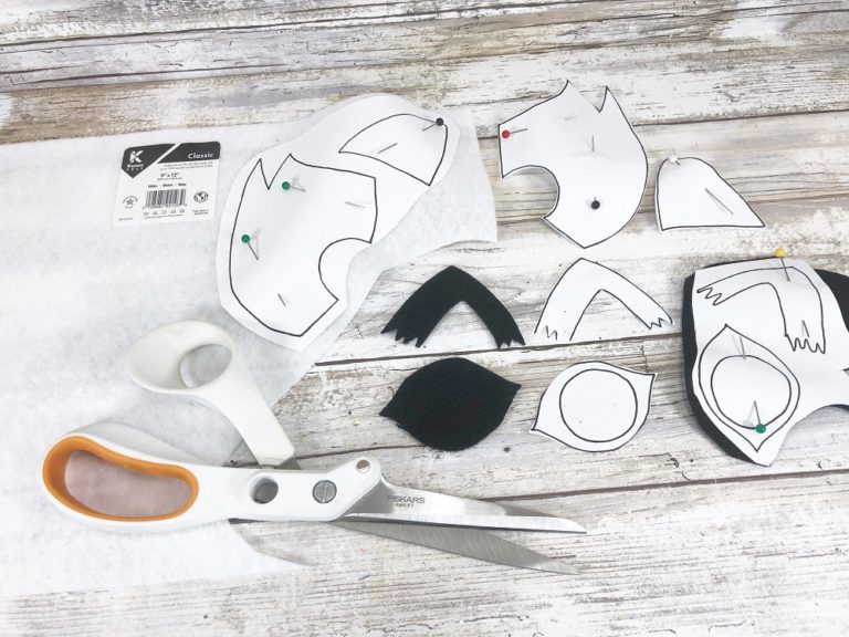 DIY Felt Fox and Raccoon Masks - Kunin Felt