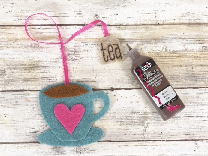 Cozy Teacup Felt Bookmark - Kunin Felt