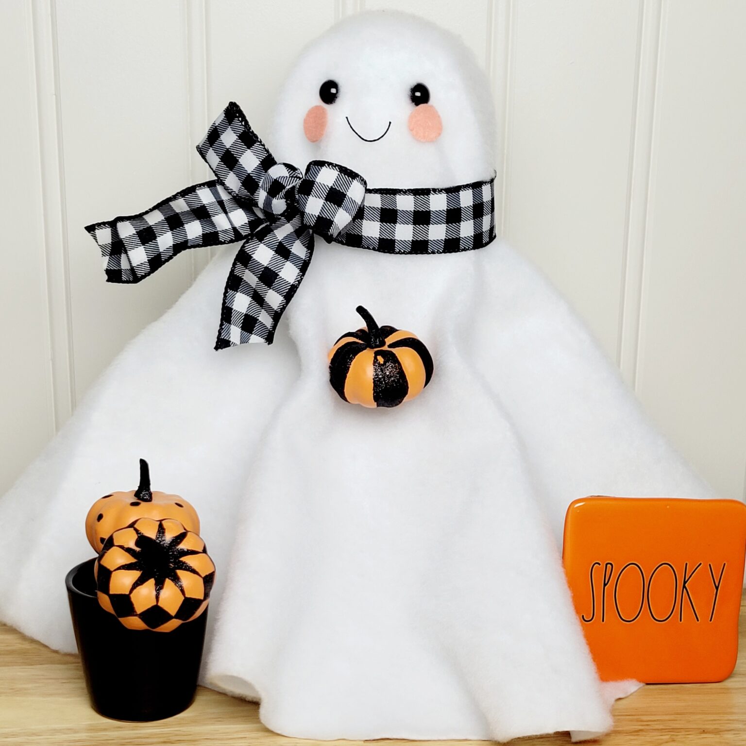 No Sew Quick and Cute Plush Ghost - Kunin Felt